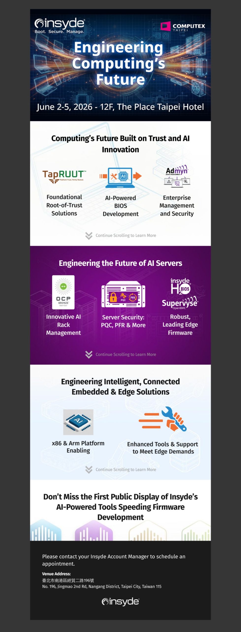 Computex Taipei 2026 - Insyde Software